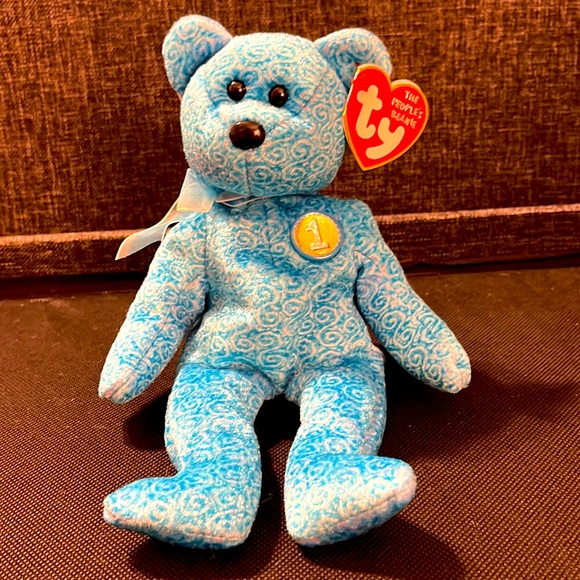 Ty | Toys | New Ty Beanie Baby Classy Bear | Poshmark